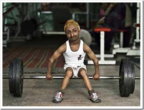 The Smallest Bodybuilder in The World